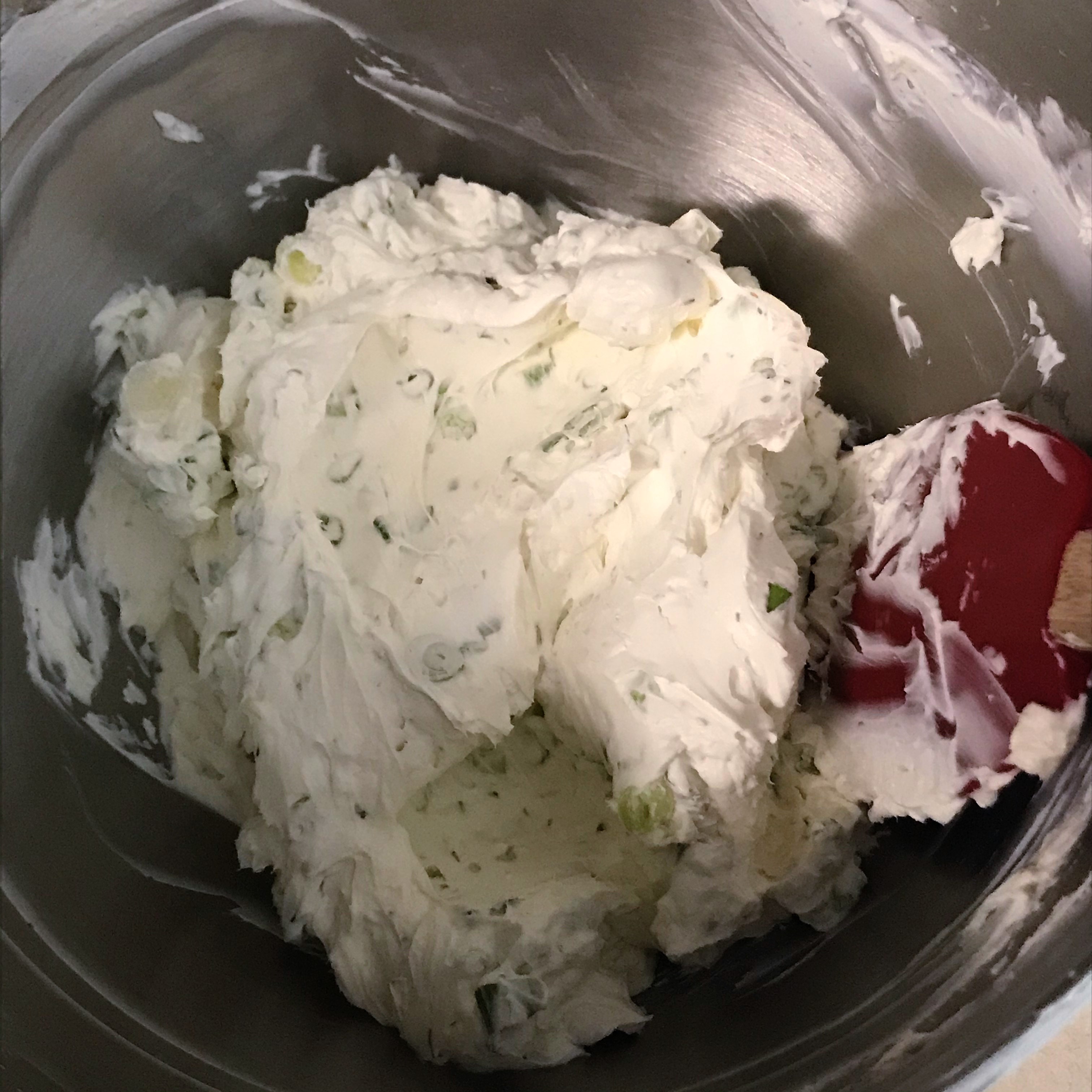 Spreadable Scallion Cream Cheese | Comfort du Jour