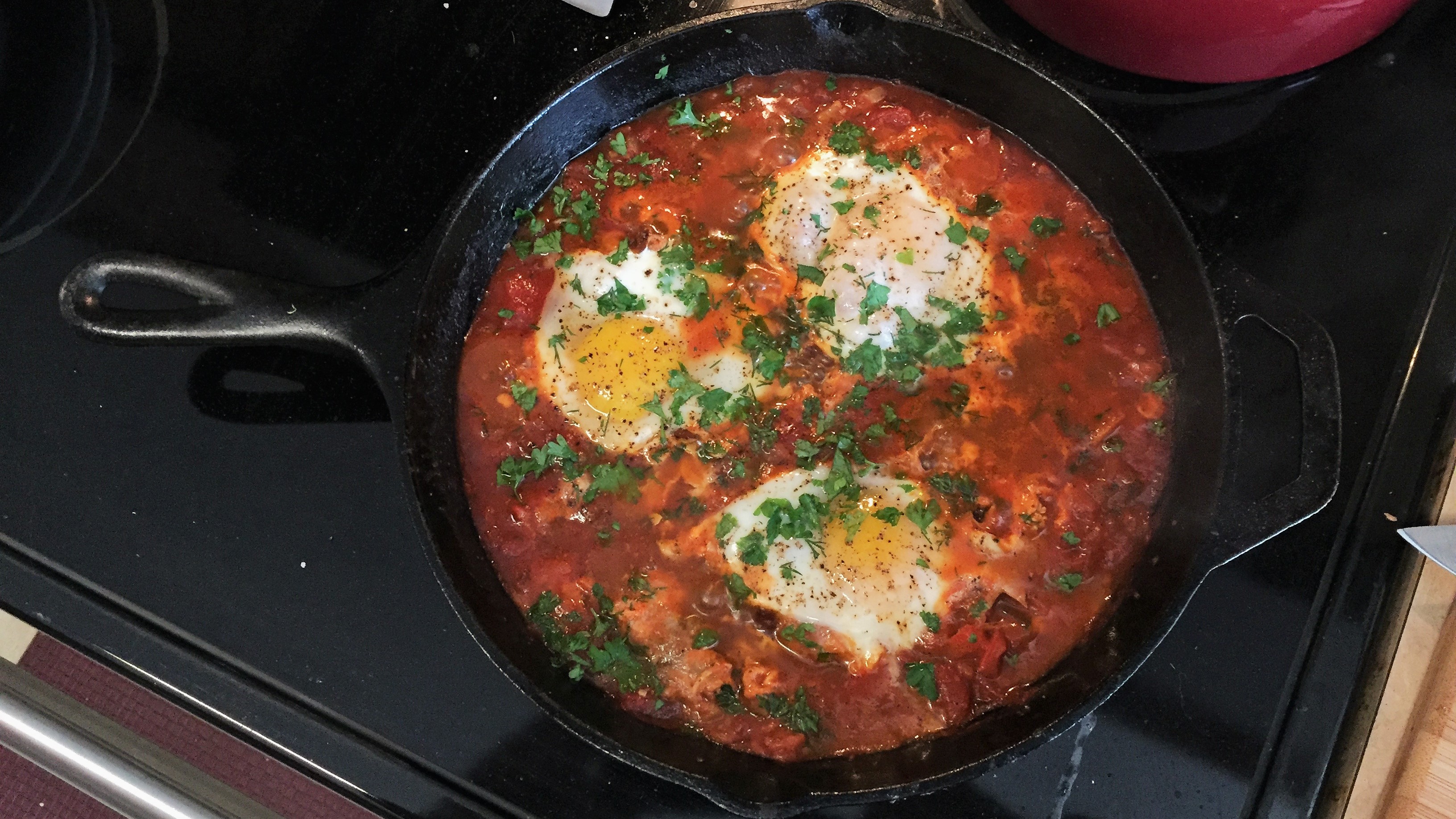 Shakshuka (shiksa style) | Comfort du Jour