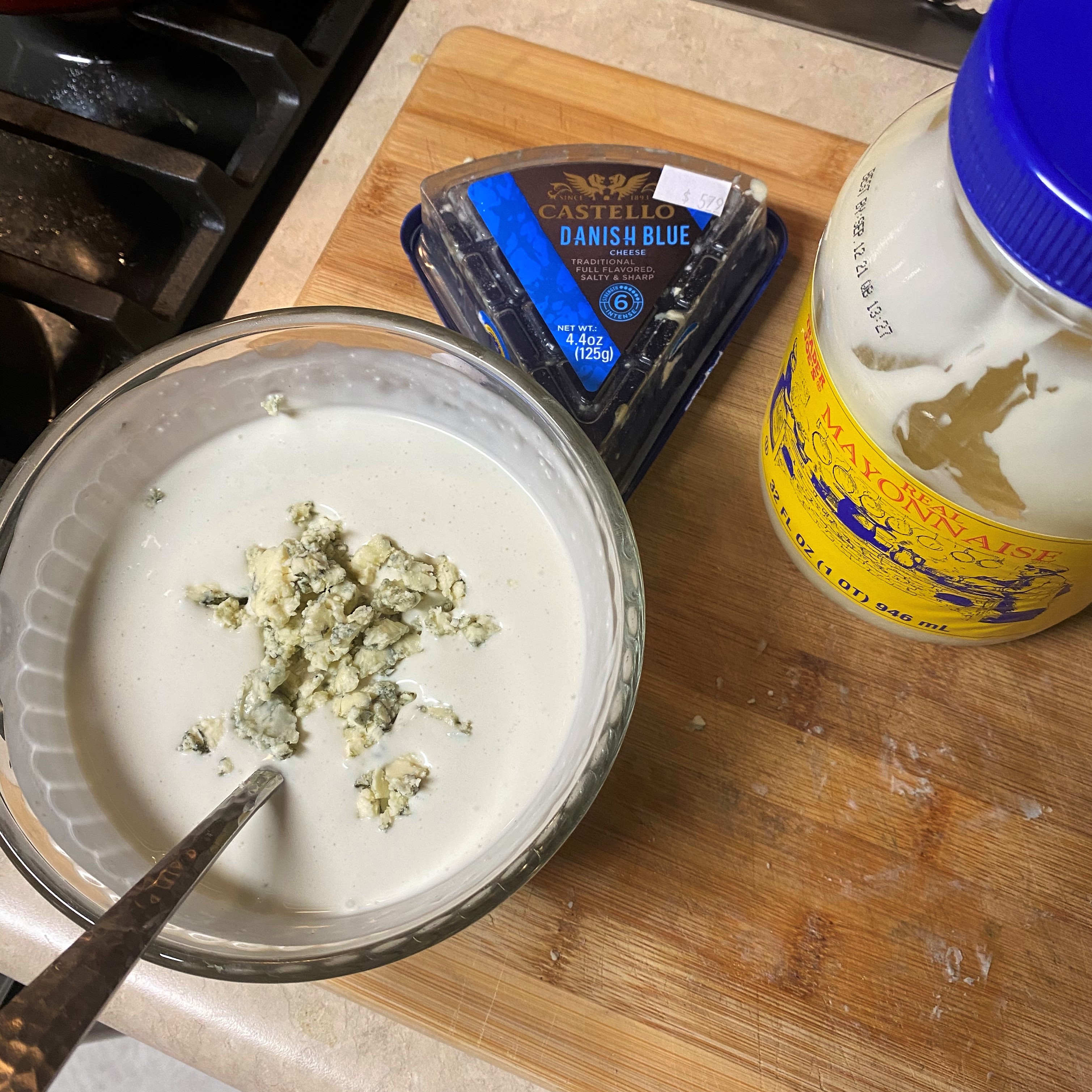 Chunky Bleu Cheese Dressing | Comfort du Jour