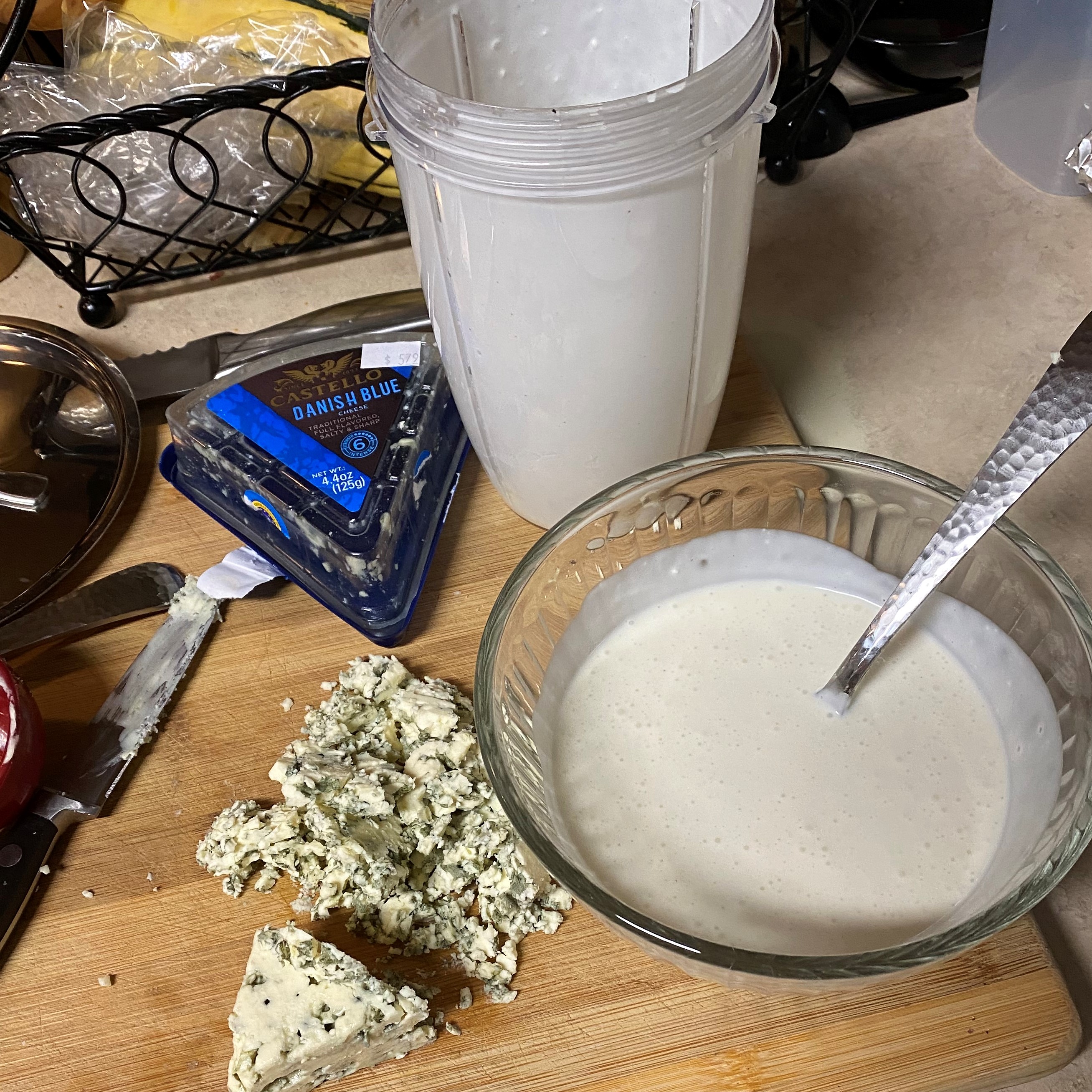 Chunky Bleu Cheese Dressing | Comfort du Jour