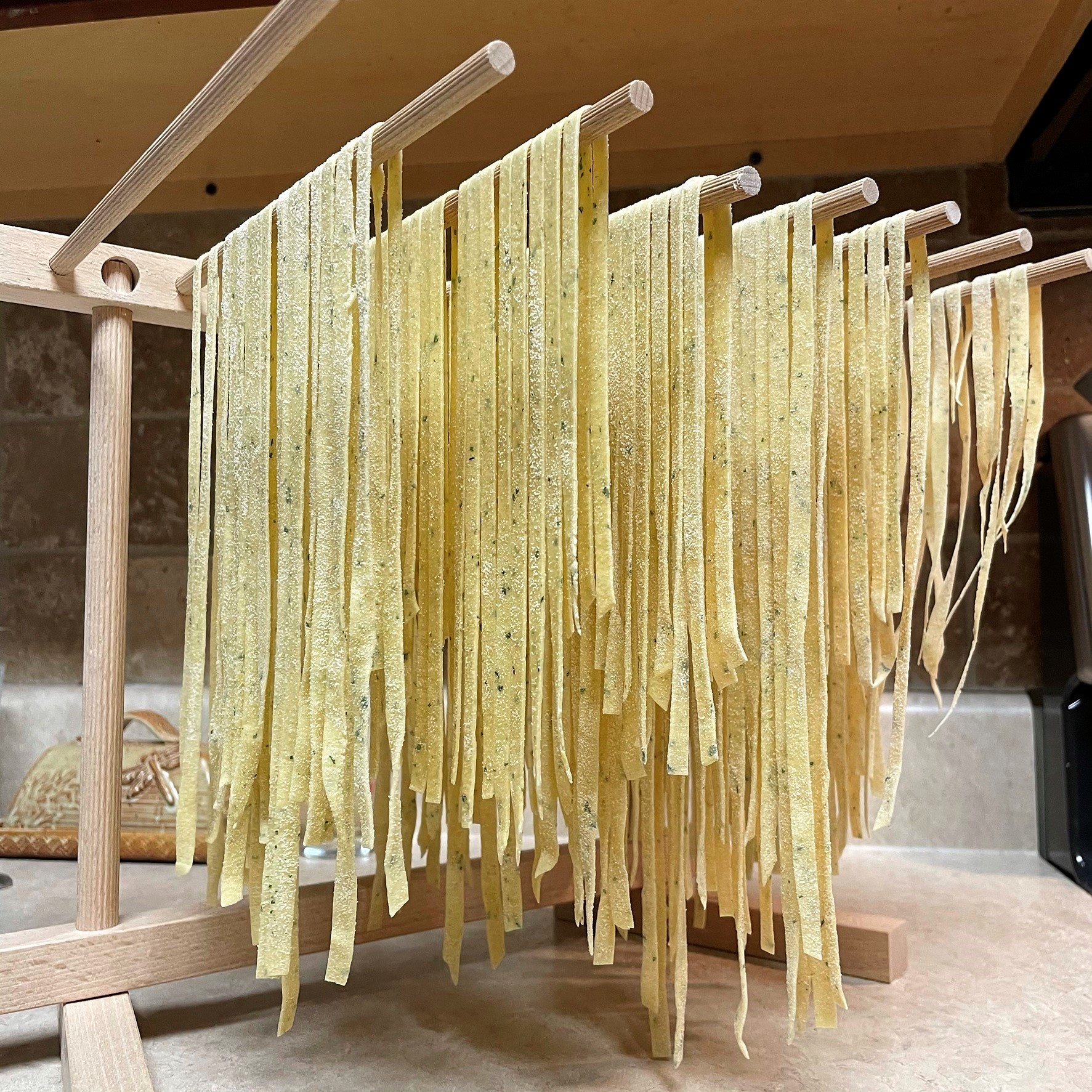 Handmade Lemon-herb Pasta | Comfort du Jour