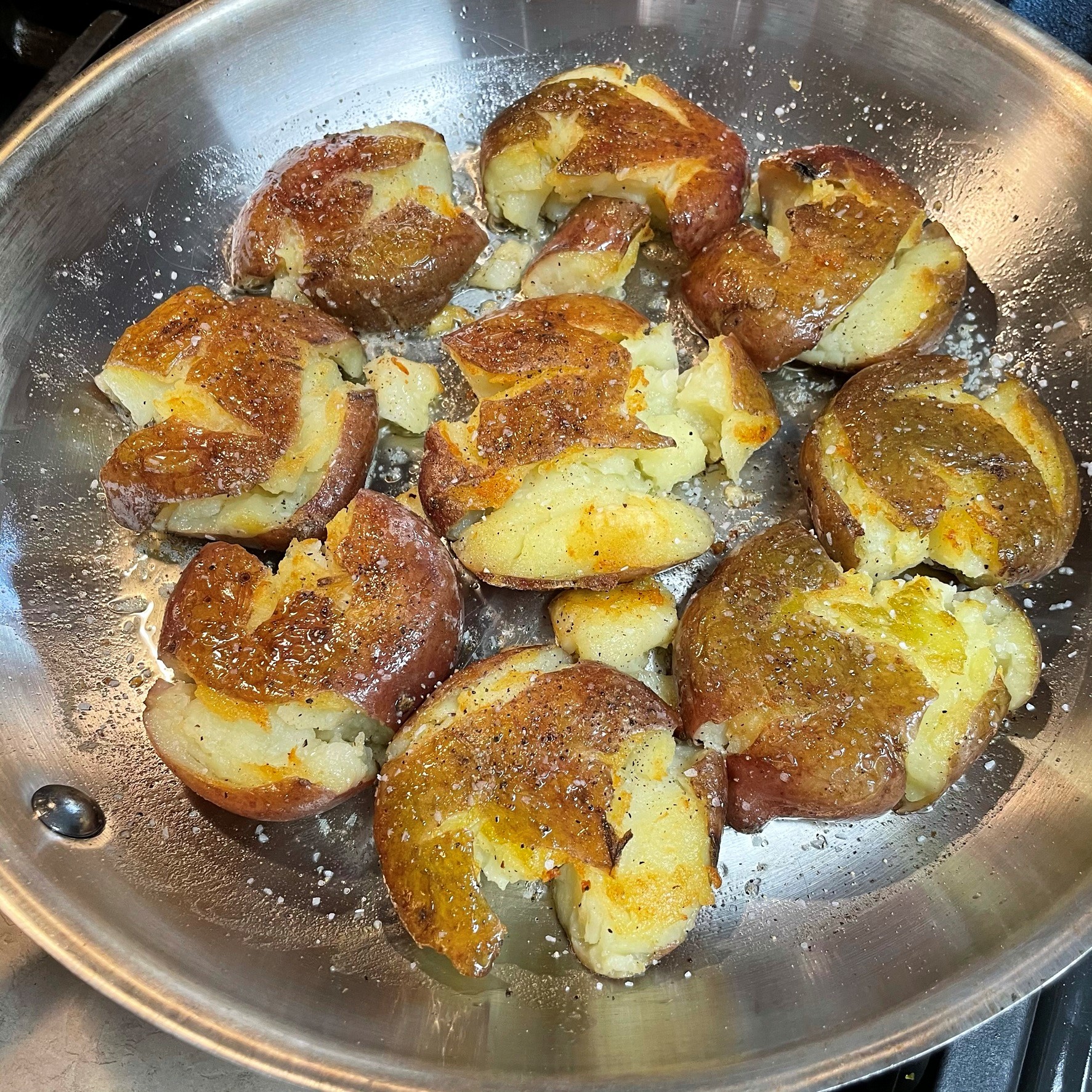 Perfectly Crispy, Pan-fried Potatoes | Comfort du Jour