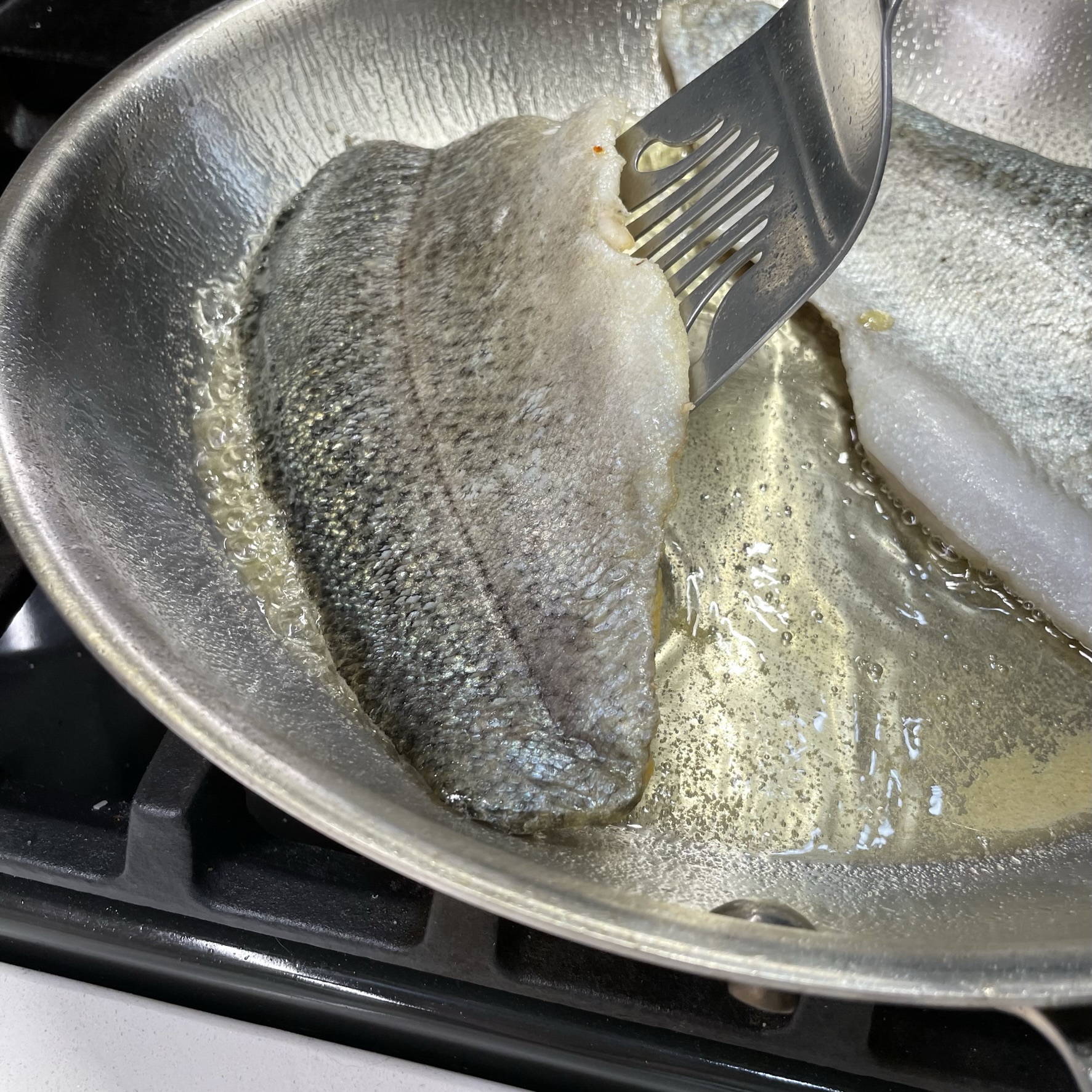 “Double Rainbow” Trout & Chard | Comfort du Jour