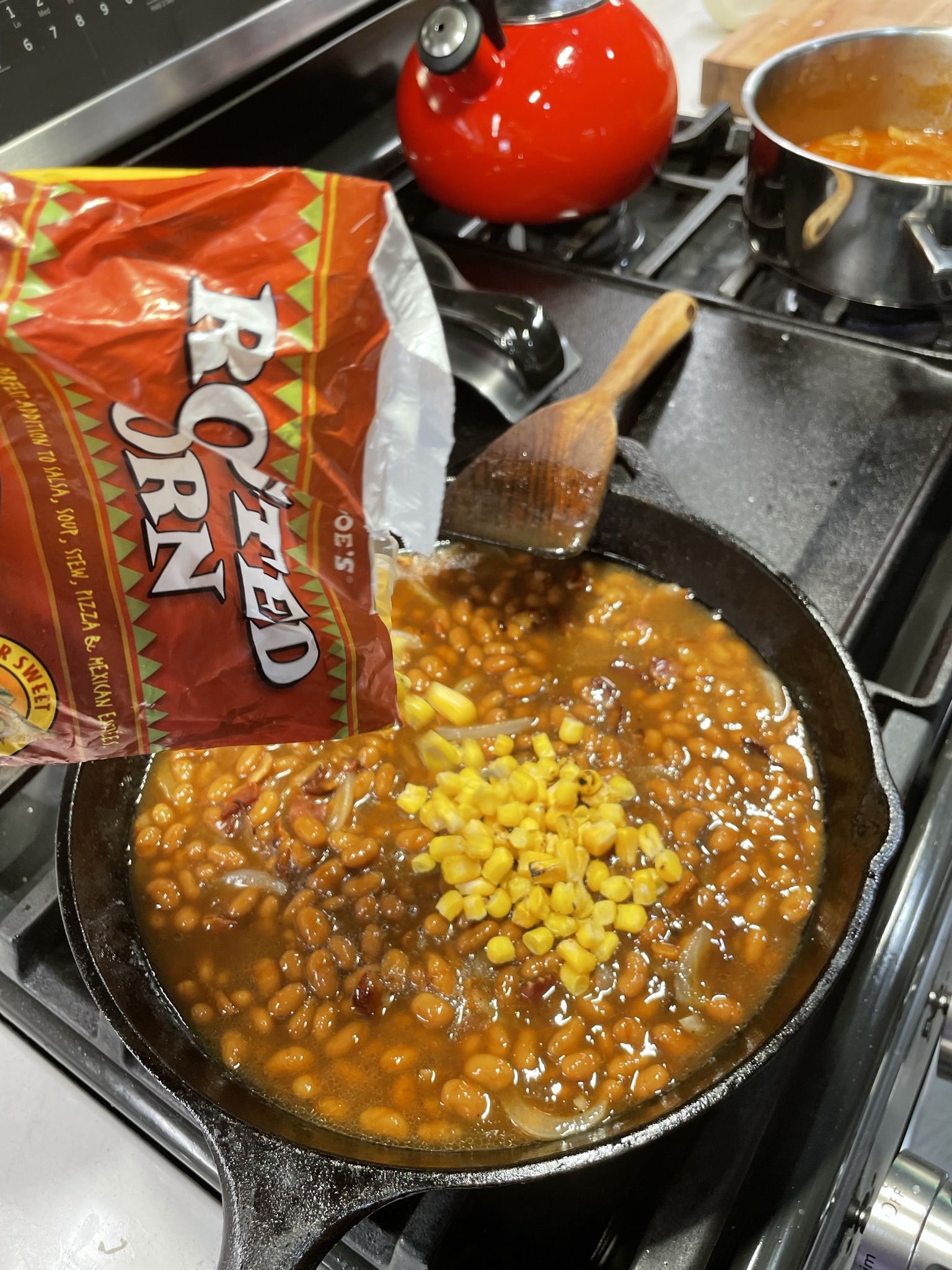 Heat & Sweet Baked Beans | Comfort du Jour