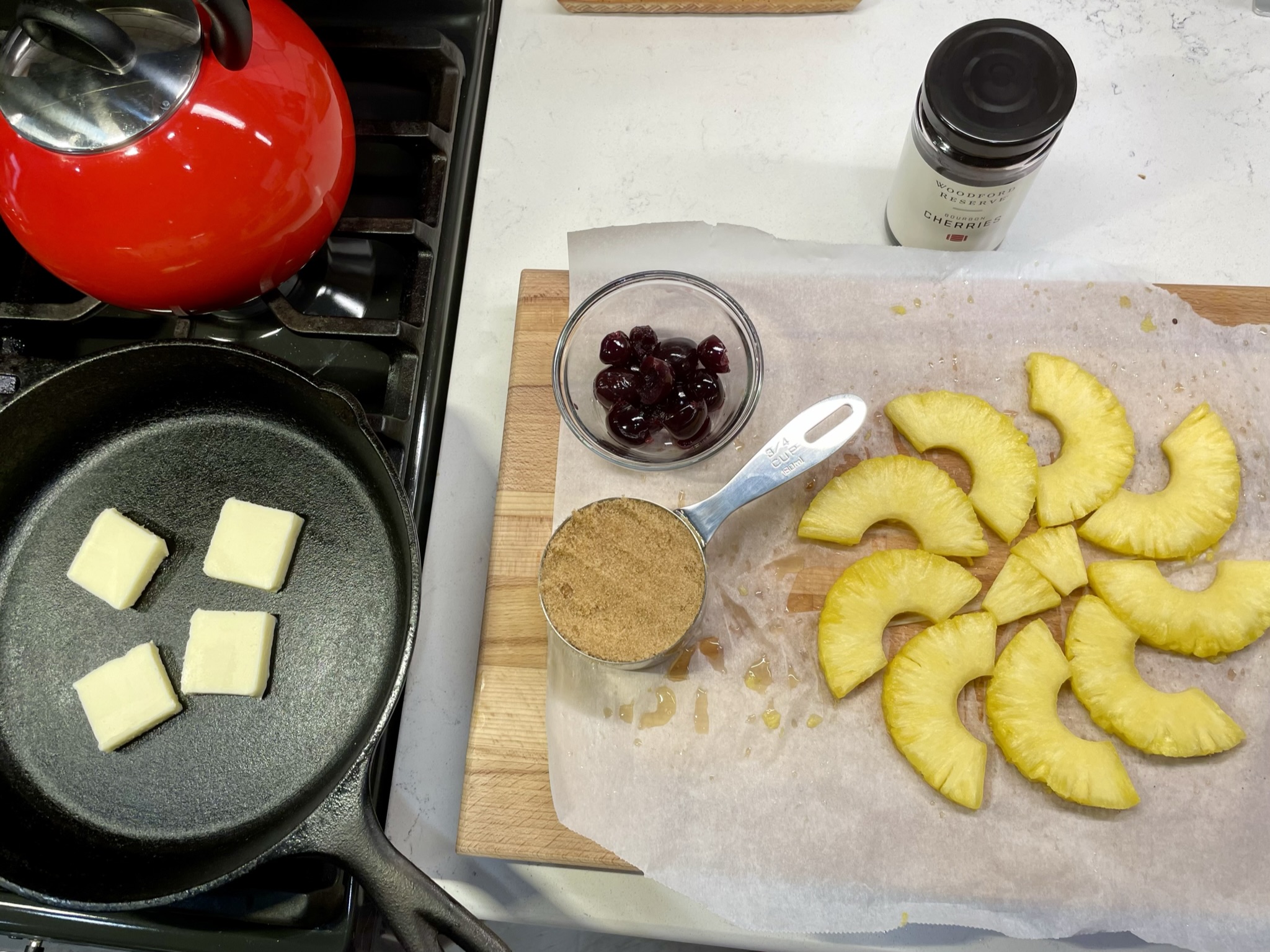 Tiki Cocktail Skillet Cake | Comfort du Jour